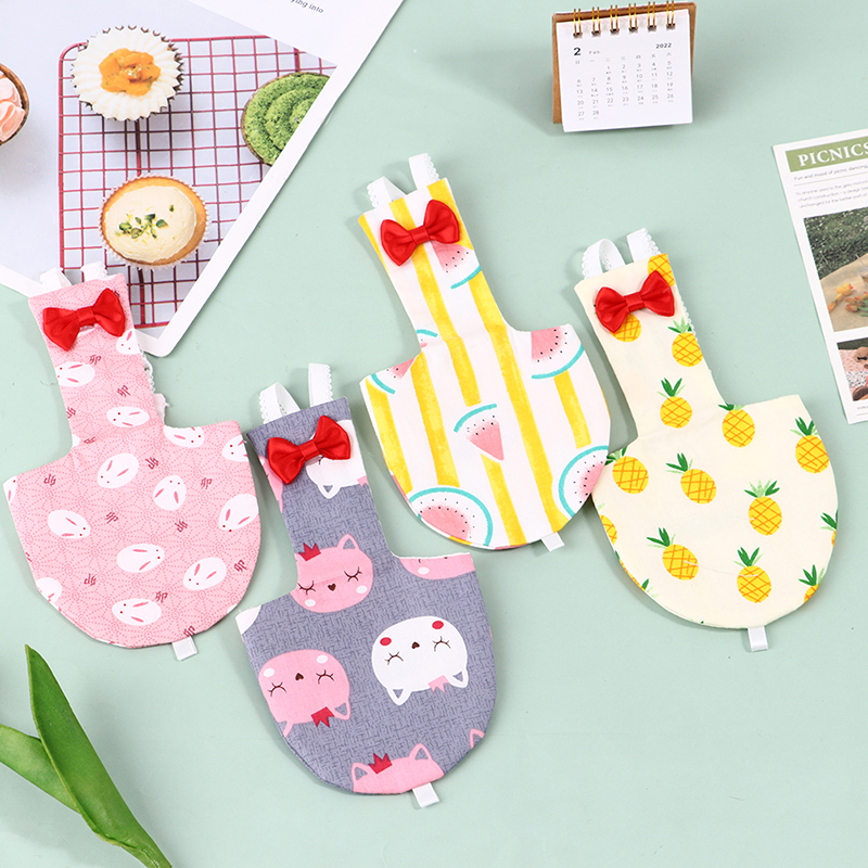 Pannolino Pappagallo con Fiocco Carino Frutta Colorata Floreale Cackatiel Piccioni Vestiti