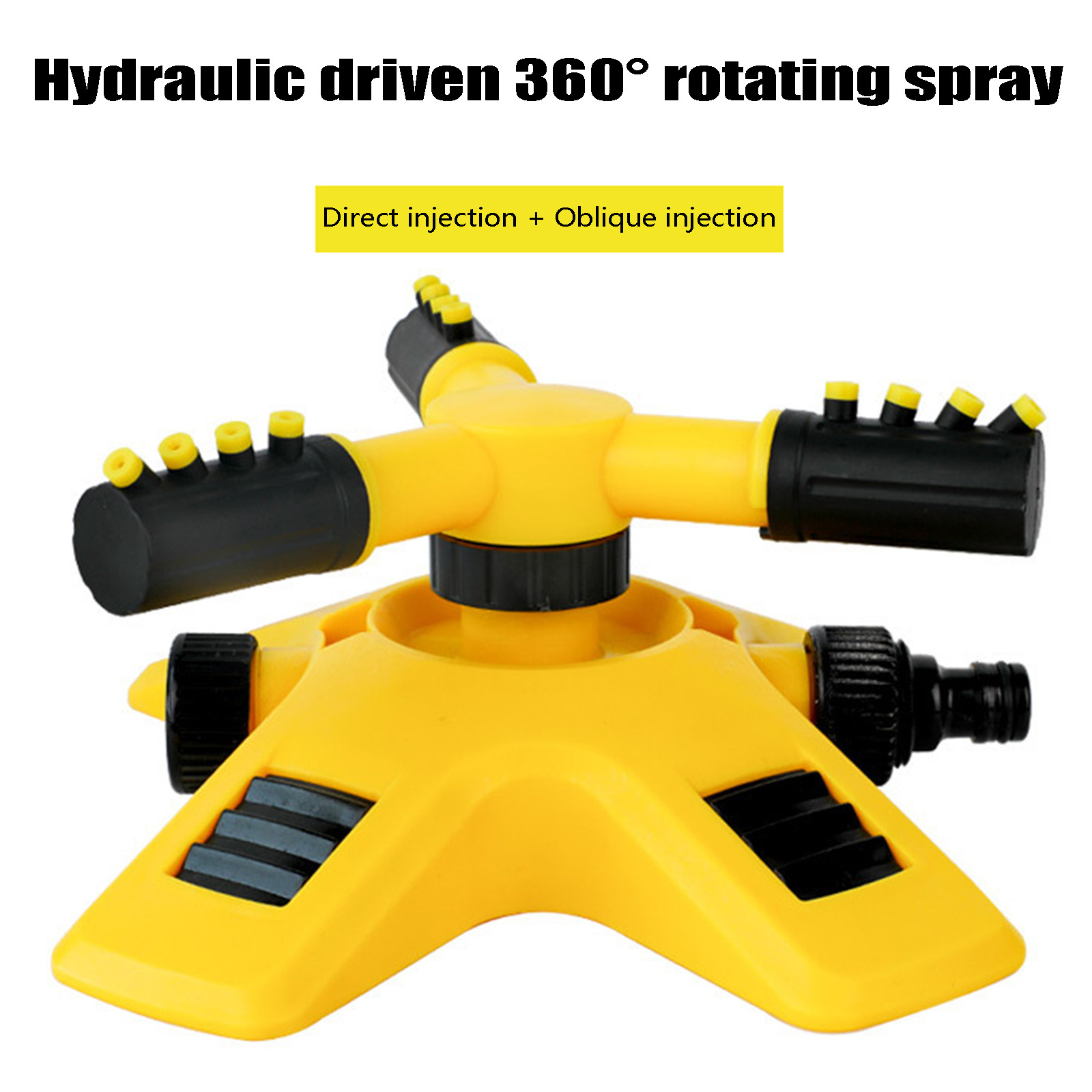 360 Degree Rotating Water Sprinkler Automatic Sprinkler Garden 360 Degree Rotary