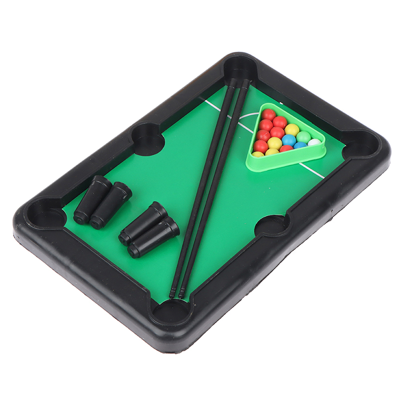Billiards Mini Desktop Pool Table Snooker Toy Game Set Parent-Child ...