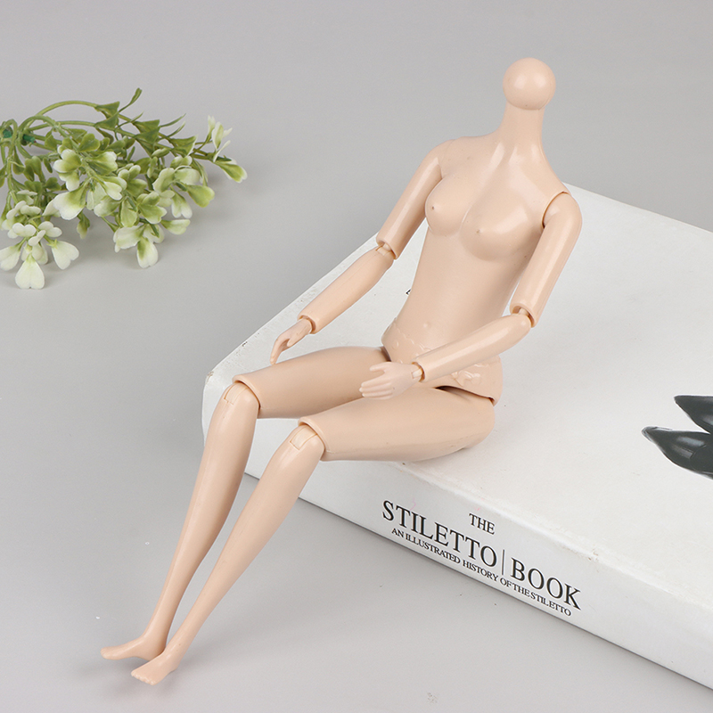 25Cm Doll Body Movable Joints 1/6 Doll Fashion Doll Legs Can Rotate Naked Bab Pe