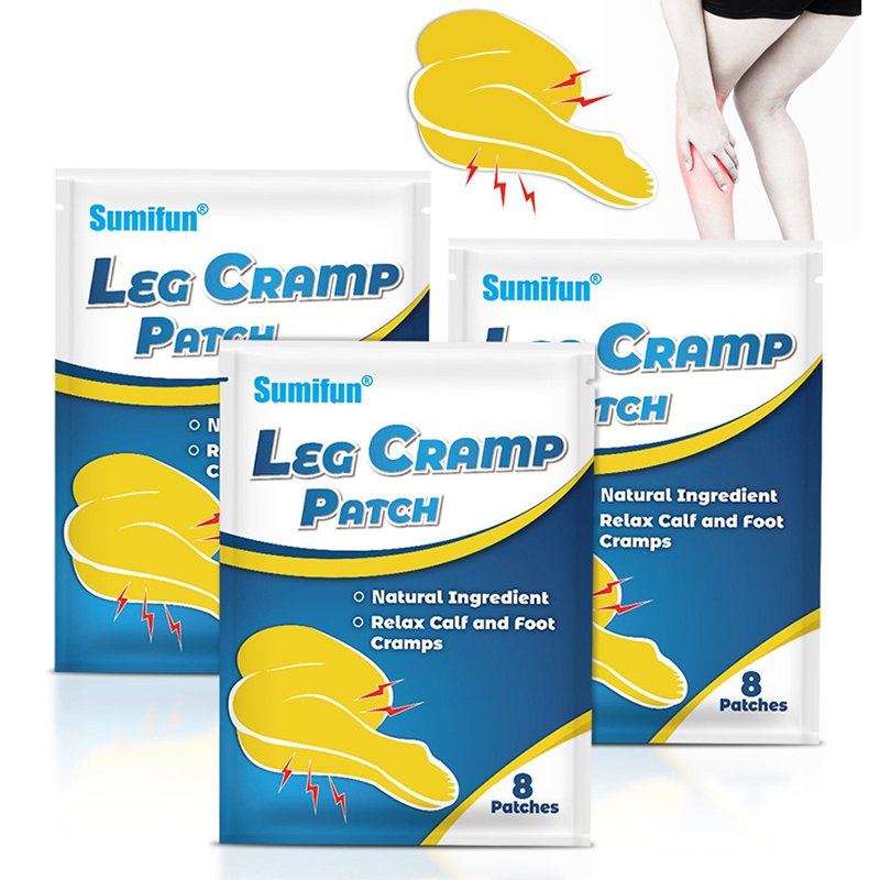 8Pcs Leg Cramp Varicose Vein Patch Treat Varicosity Angiitis Phlebitis ...