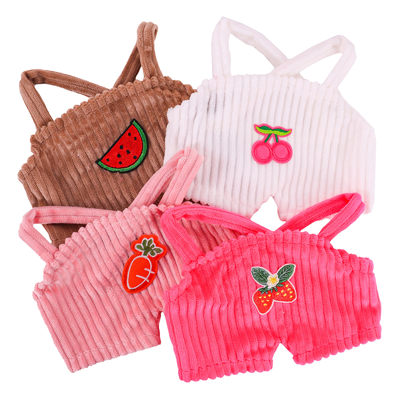30cm hyaluronic acid duck doll accessories clothes doll dress up suspender pa Pe