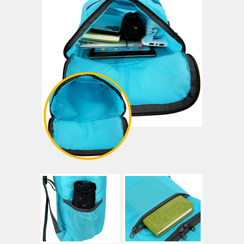 20L Lightweight Foldable Bag Outdoor Backpack Camping Hiking Travel ...