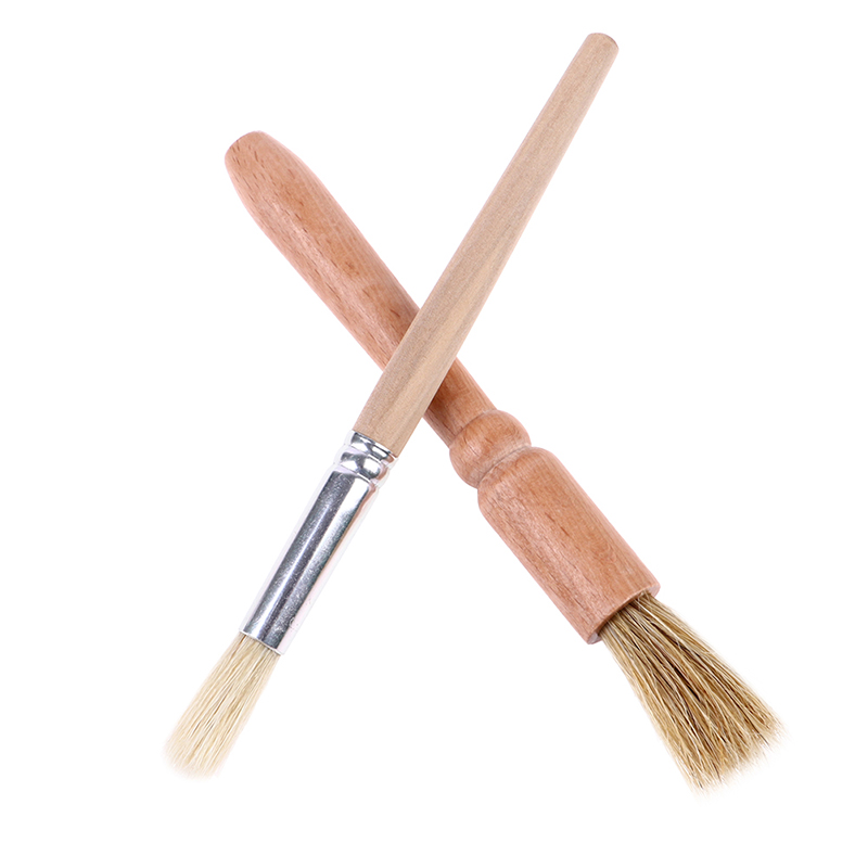 3/5 pezzi macinacaffè spazzola per pulizia spazzola per espresso maniglia in legno morbida Le