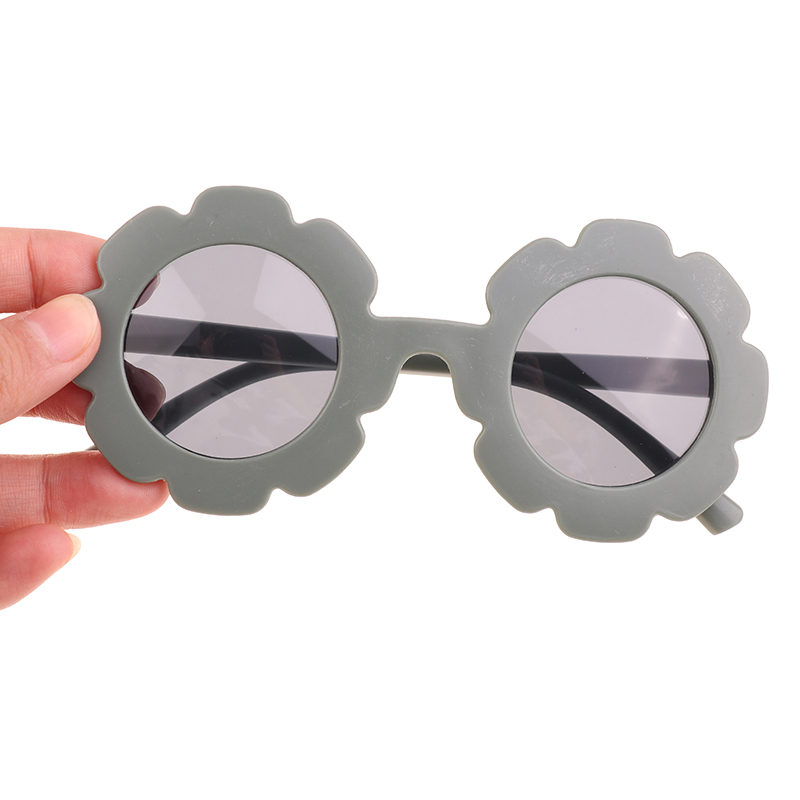 Nuovi occhiali da sole rotondi girasole carini bambini UV400 per ragazzo gi-P2 Bf
