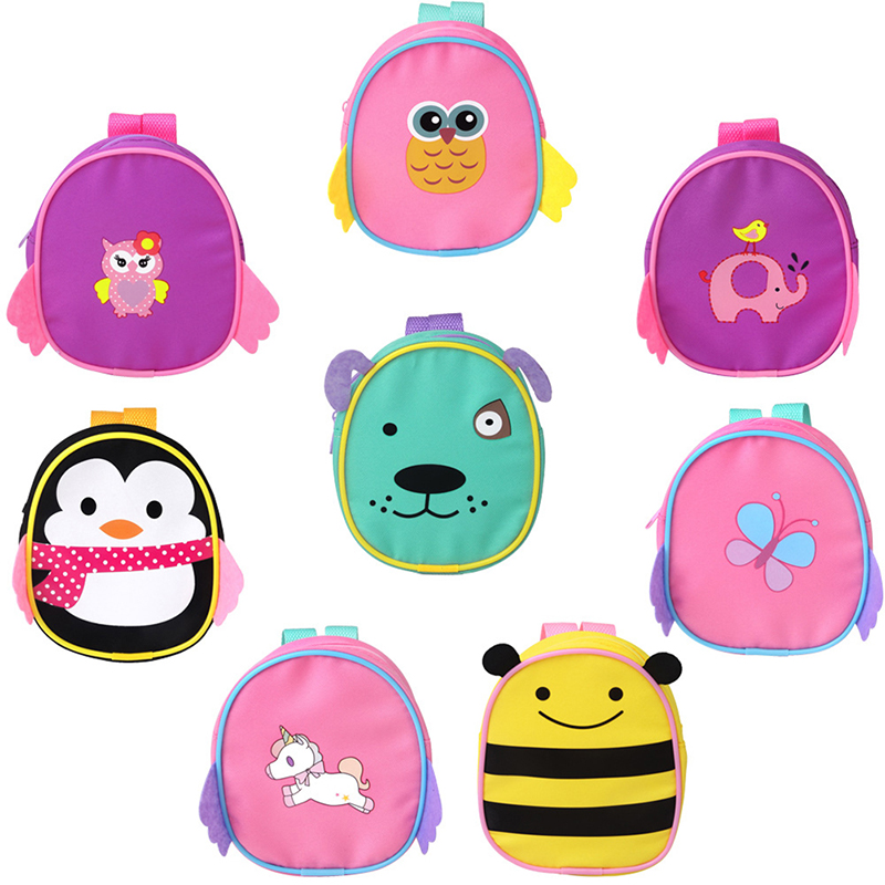 Doll Accessories Cute Backpack Schoolbag For 43cm 18 Inch Baby Doll Girl Gift Pe
