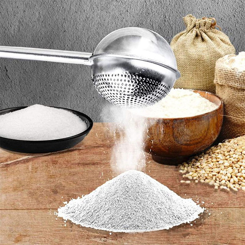 Flour Filter Spoon Baker Dusting Wand For Sugar Flour Spices Spoon ...