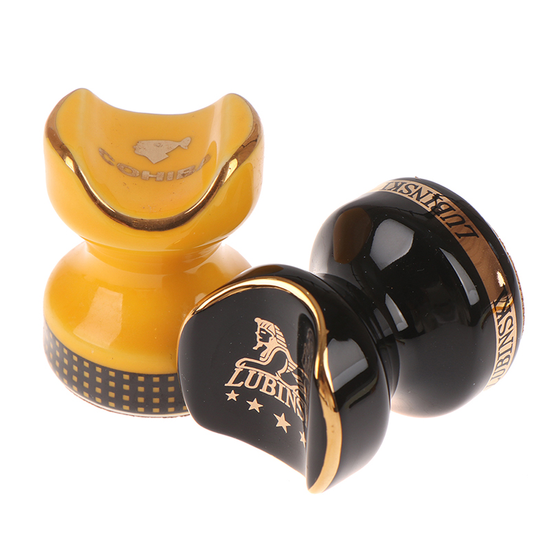 Cigar Ashtray Holder Portable Ceramic Cigar Holder Stand Pocket cigarette Rack