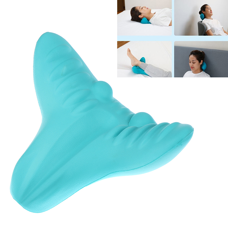 Neck and Shoulder Relaxer Cervical Device for Chiropractic Pillow ...