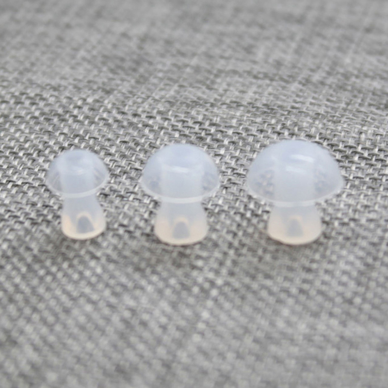 5pcs Ear caps Cushion For Earphone hearing aid In-Ear Eartips Silicone ...