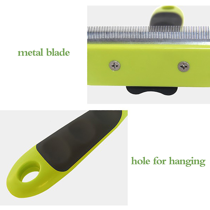 Pettine per animali domestici acciaio inox per pulizia pellicce depilatore RODE