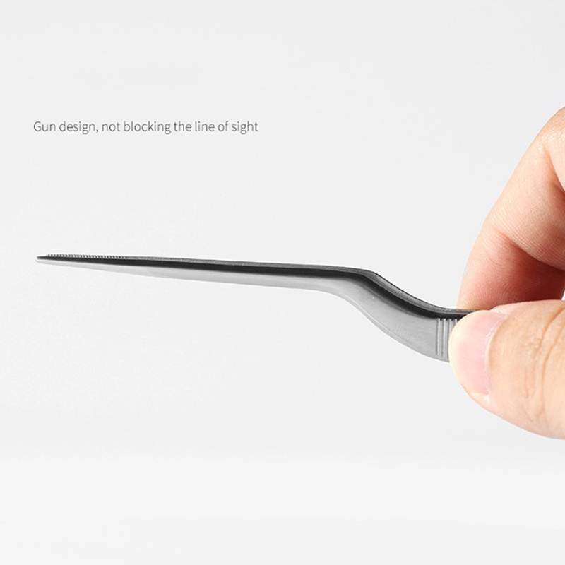 1Pc Stainless Steel Kitchen Tweezer BBQ Food Tweezer Clip For Picnic ...