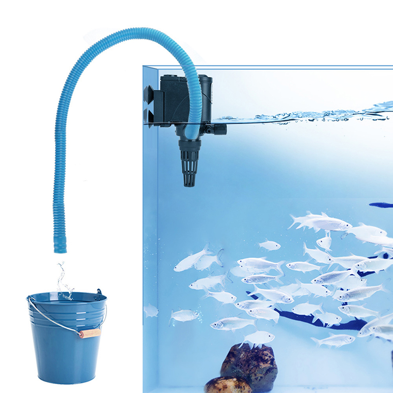 Filtro per acquario 3 in 1 testa di potenza aeratore aria pompa aerobica CycP RODE