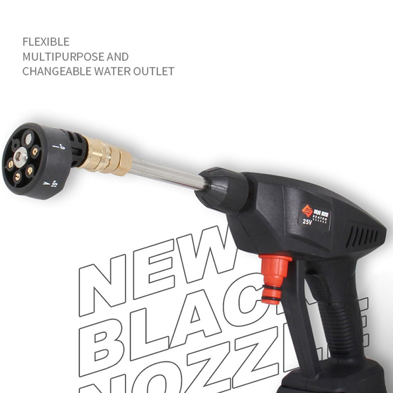 1PC 5 in 1 Adjustable Nozzle For High Pressure Cordless Washer Cleaner Water  ba