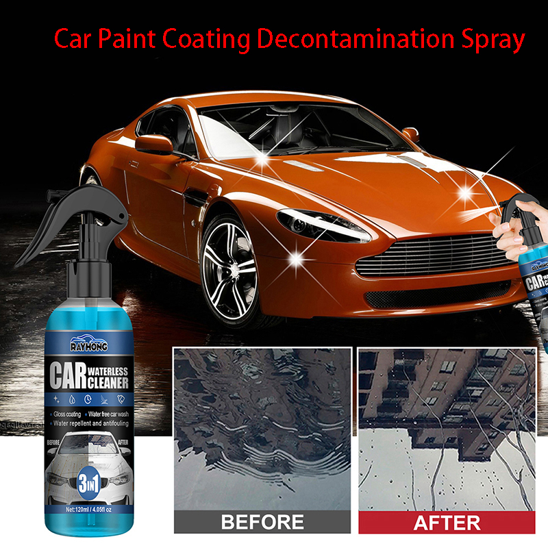 Car Three-In-One Decontamination Coating Water-Repellent Cleaner Paint Surface