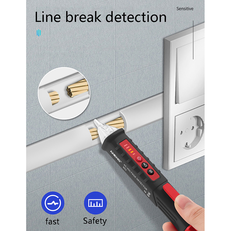 DIGITAL AC/DC VOLTAGE Detectors Smart Non-Contact Tester Pen Current ... DIGITAL AC/DC VOLTAGE Detectors Smart Non-Contact Tester Pen Current ...