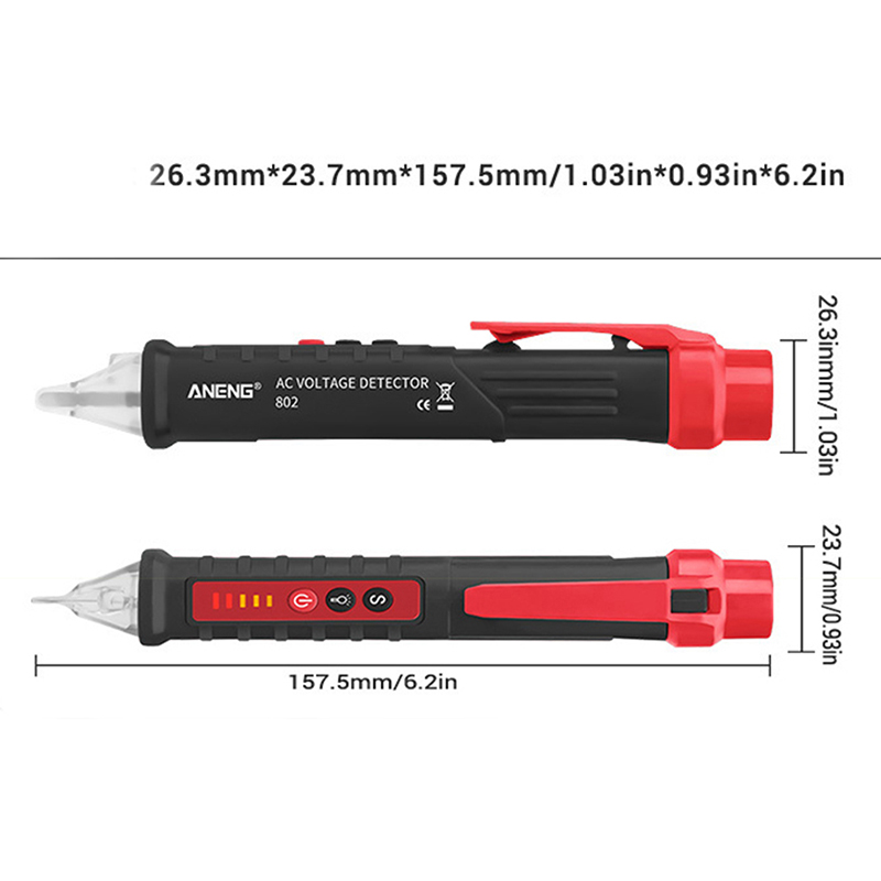 DIGITAL AC/DC VOLTAGE Detectors Smart Non-Contact Tester Pen Current ... DIGITAL AC/DC VOLTAGE Detectors Smart Non-Contact Tester Pen Current ...
