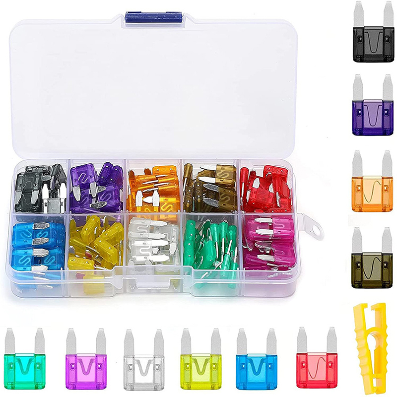 60Pcs Profile Small Size Blade Car Fuse Assortment Set for Auto Car ...
