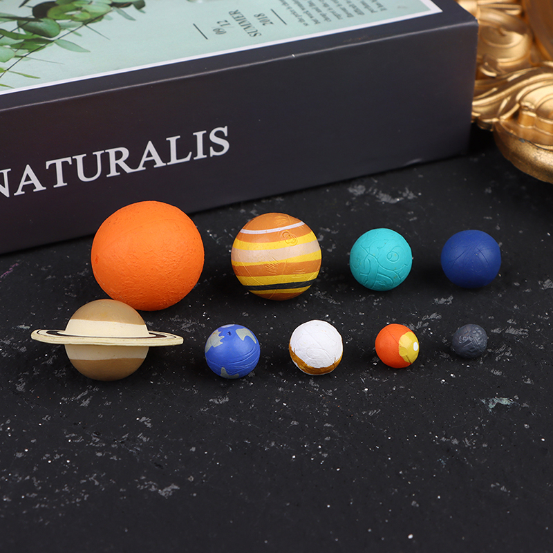 9PCS Simulation Solar System Earth Planet Model Figures Teaching ...