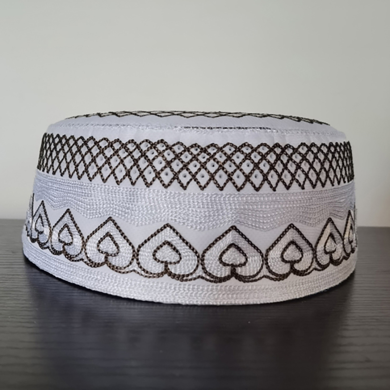 Muslim Prayer Hat Men Bonnet Islamic Jewish Cap Arabic Beanie Chapeau ...