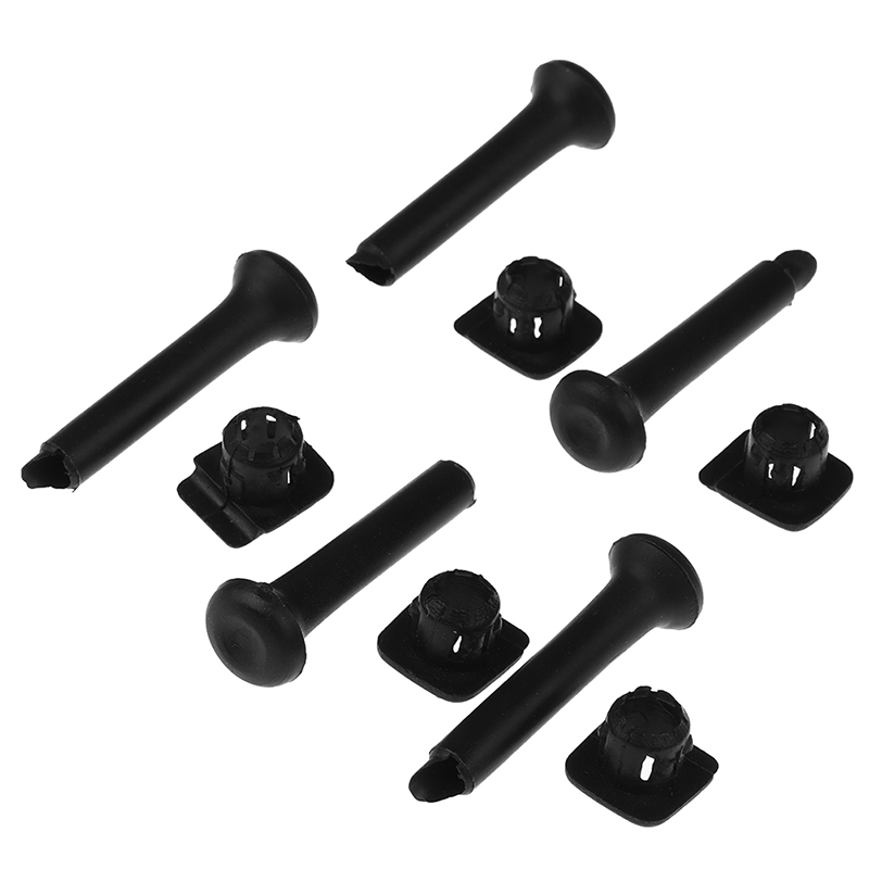 5Set Car Door Safety Lock Button Base Locking Knob For Golf Mk2 Mk3