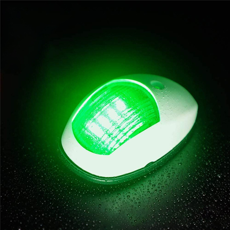 Luce di navigazione LED lampada segnale per yacht marino dritta porta luce laterale