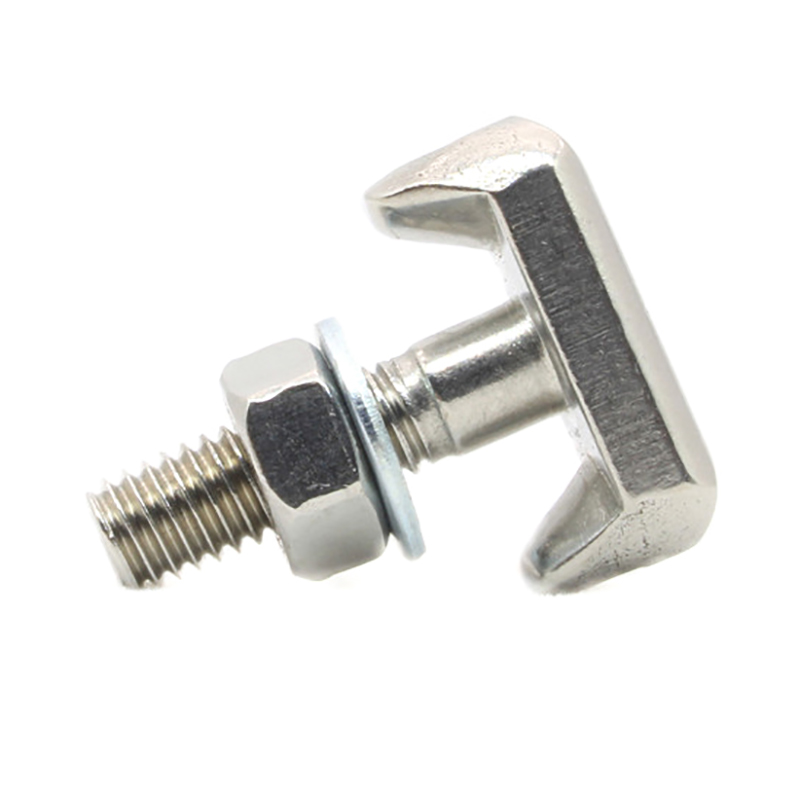 1PC Automobile en acier inoxydable T - Borlier de batterie Borne T-boulange