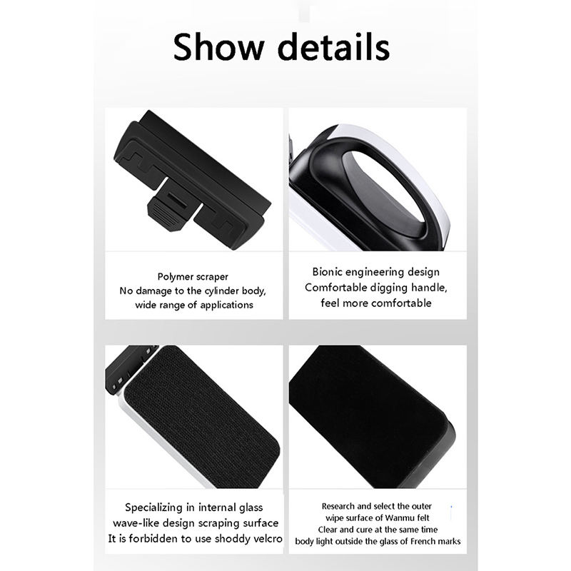 Accessori acquario spazzola acquario vasca bifacciale spazzola magnetica pulizia vetro p