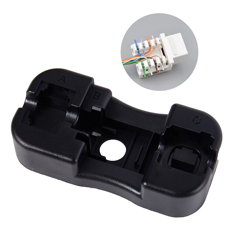 Universal RJ45 Cat6/Cat5E/Rj11/12 Keystone Jack Punch Down Stand Wiring ...