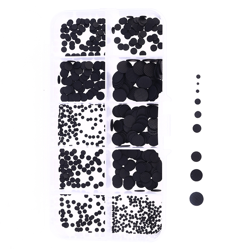 500PCS Conductive Rubber Pads Keypad Repair Kit For IR Remote Control ...