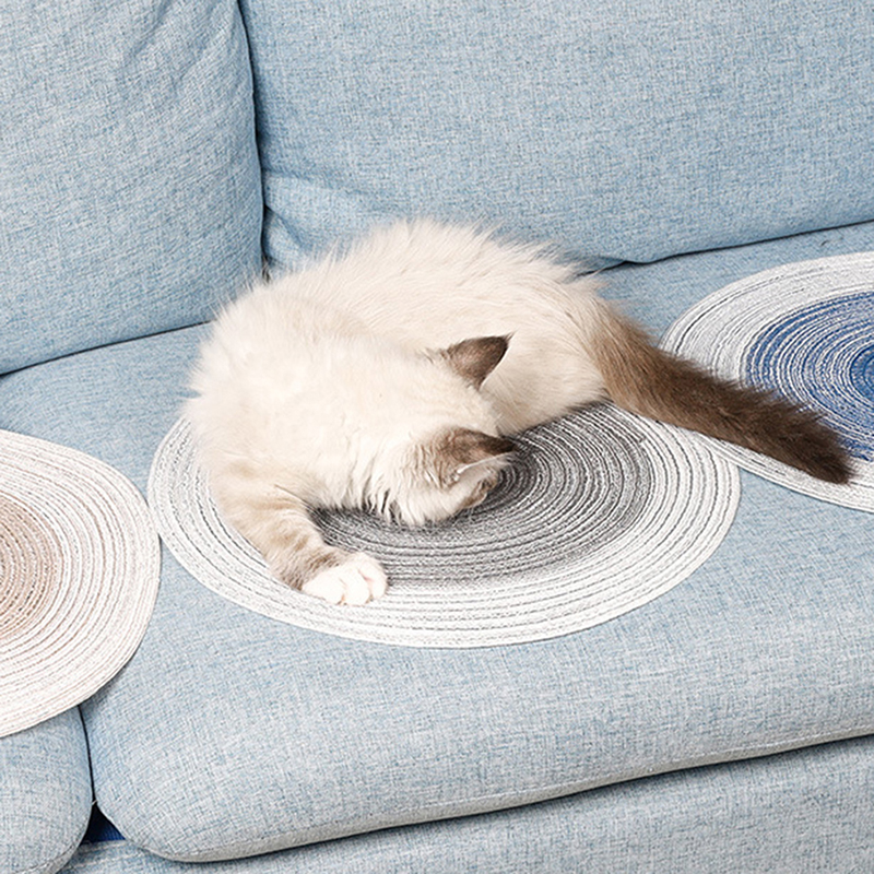 Cat Grinding Claws Scratch Board Ramie Scratch Bite Resistant Board Scratch Mat