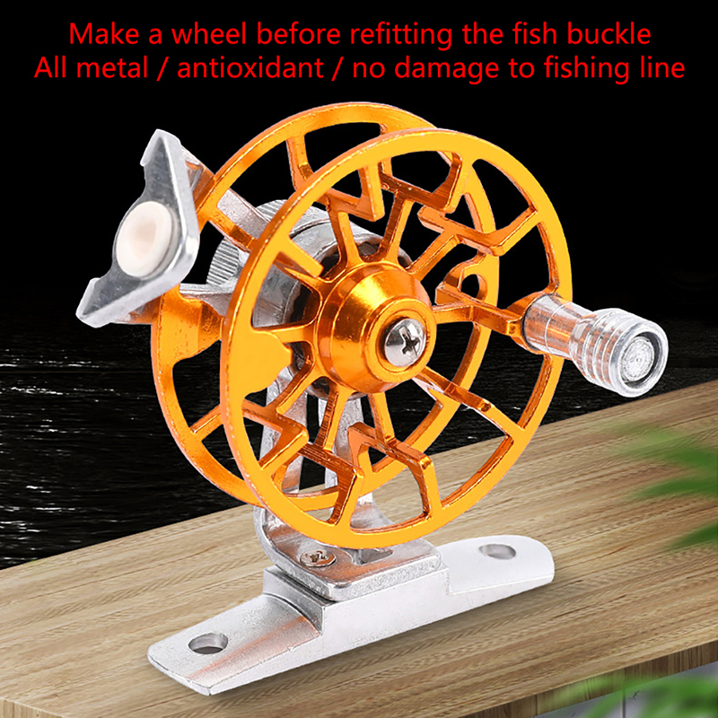 Ultralight Fishing Reels 0.26/100m Line Capacity 1:1 Speed Hollow ...
