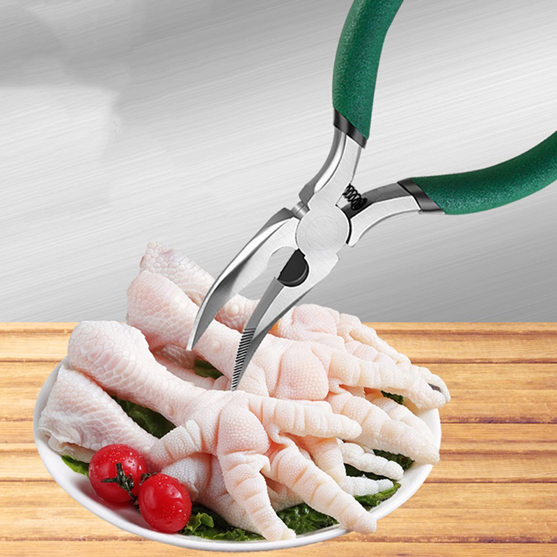 1× Chicken Feet Boneless Pliers Bone Shaving Scissors Clip Boneless ...