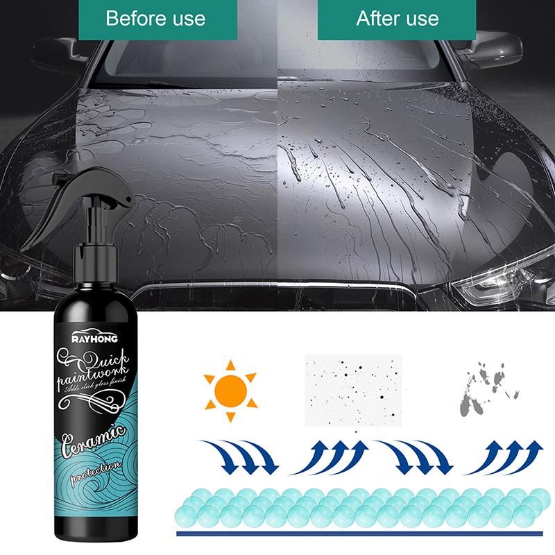 100ml Ceramic Coating For Auto Paint Crystal Wax Nano Spray Car Care Tools