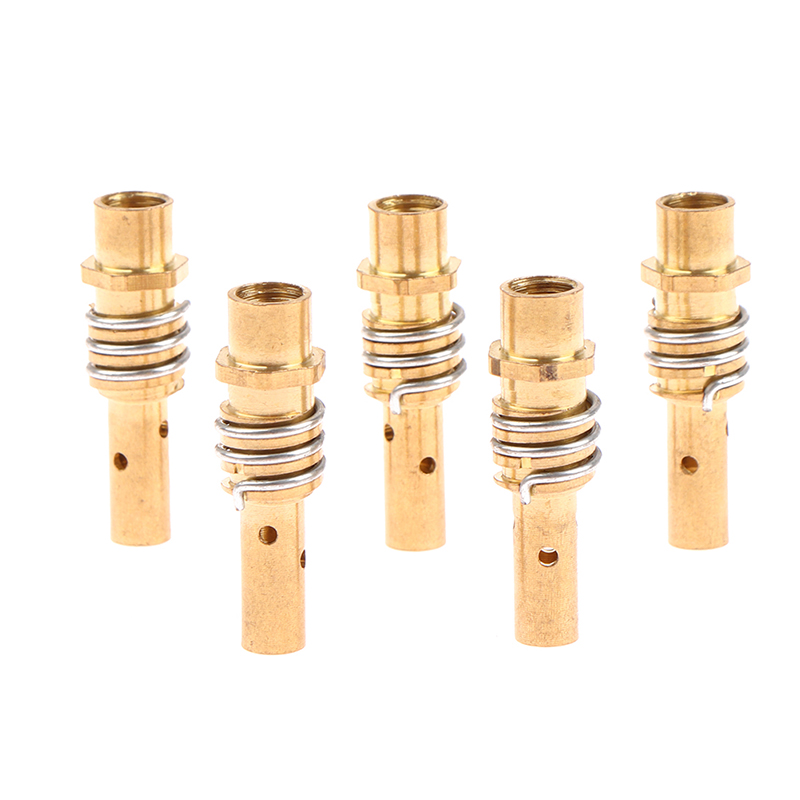 5Pcs 15AK Gas Nozzle Holder With Nozzle Spring For MIG/MAG Welding Torch Contact