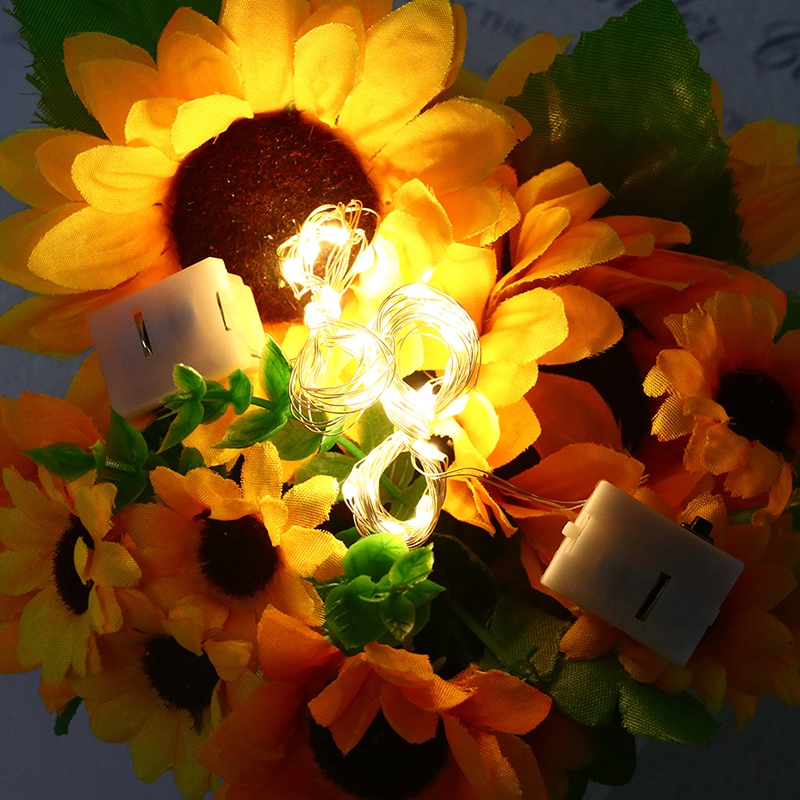 1:12 Accessori per alberi di Natale in miniatura a led per le bambole  ba