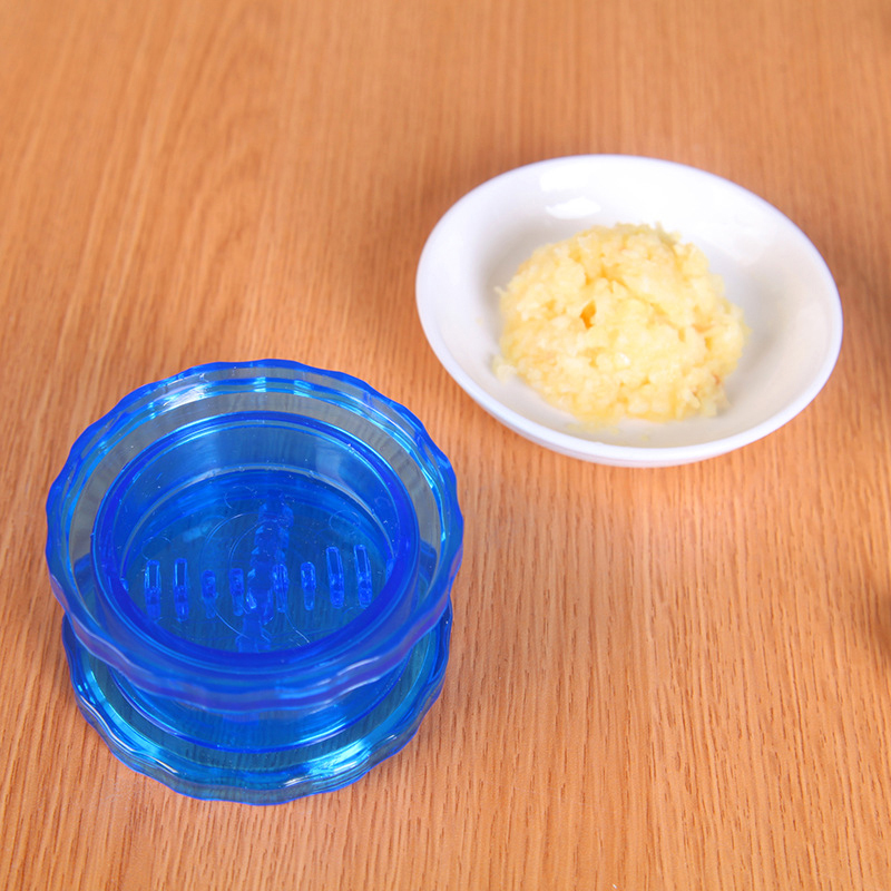 Useful Garlic Crusher Grater Plastic Box Twist Peeler Mincer Press Kitchen Tool