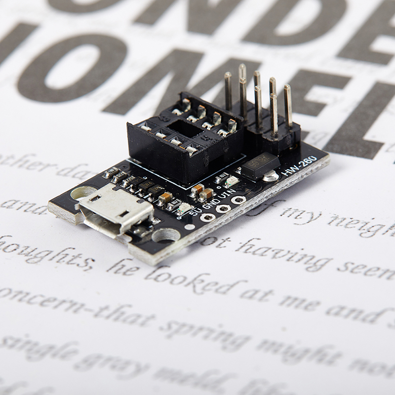 ATTINY13A/ ATTINY25/ ATTINY45/ ATtiny85 Pluggable Development ...