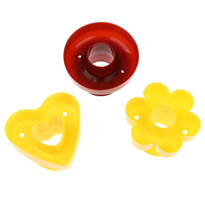 1/3 pz utensili da forno stampo ciambelle tagliaplastica per uso alimentare dessert fai da te Mo~pd