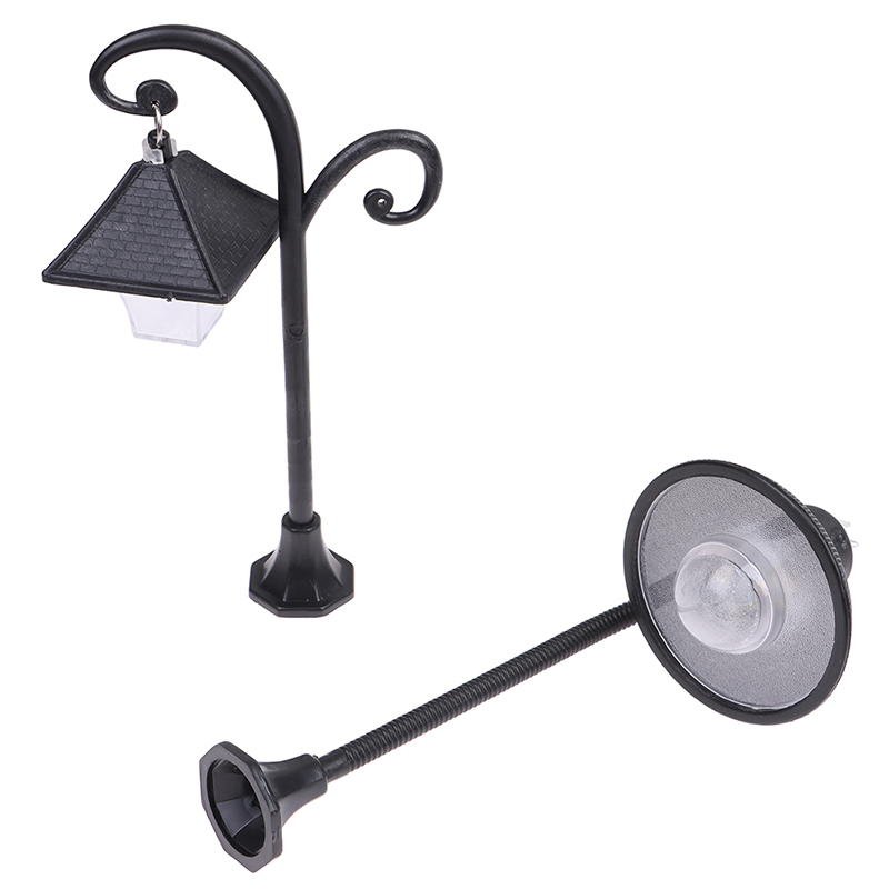 1/12 Mini Dollhouse Street Lamp Light Model Ornament Living Room Accessories H❤W