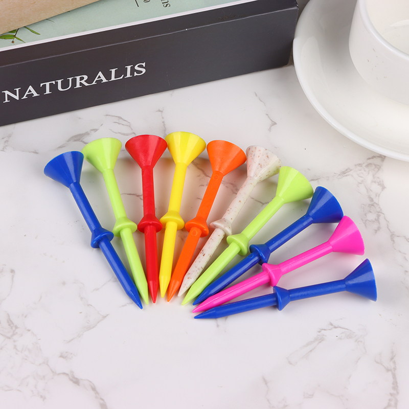10Pcs 83Mm Golf Nail Ball Tee Wine Cup With Plastic Support For Golf ...