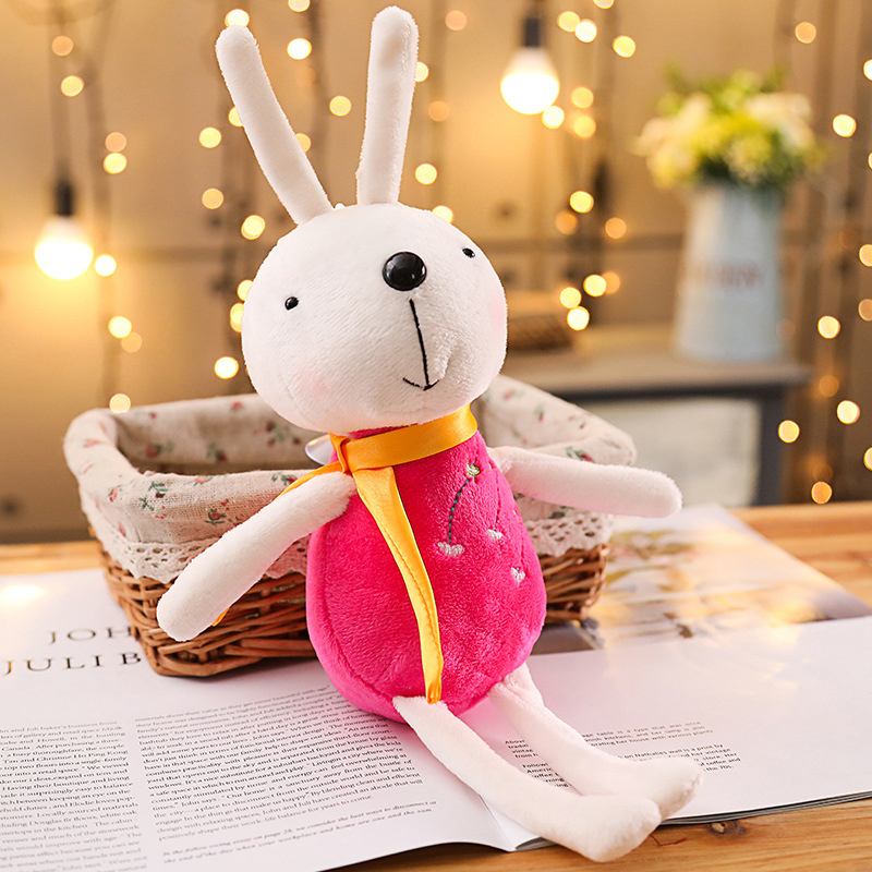 1Pc Cute Soft Rabbit Stuffed Plush Animal Bunny Toy For Baby Girl Kid Gift Do ba
