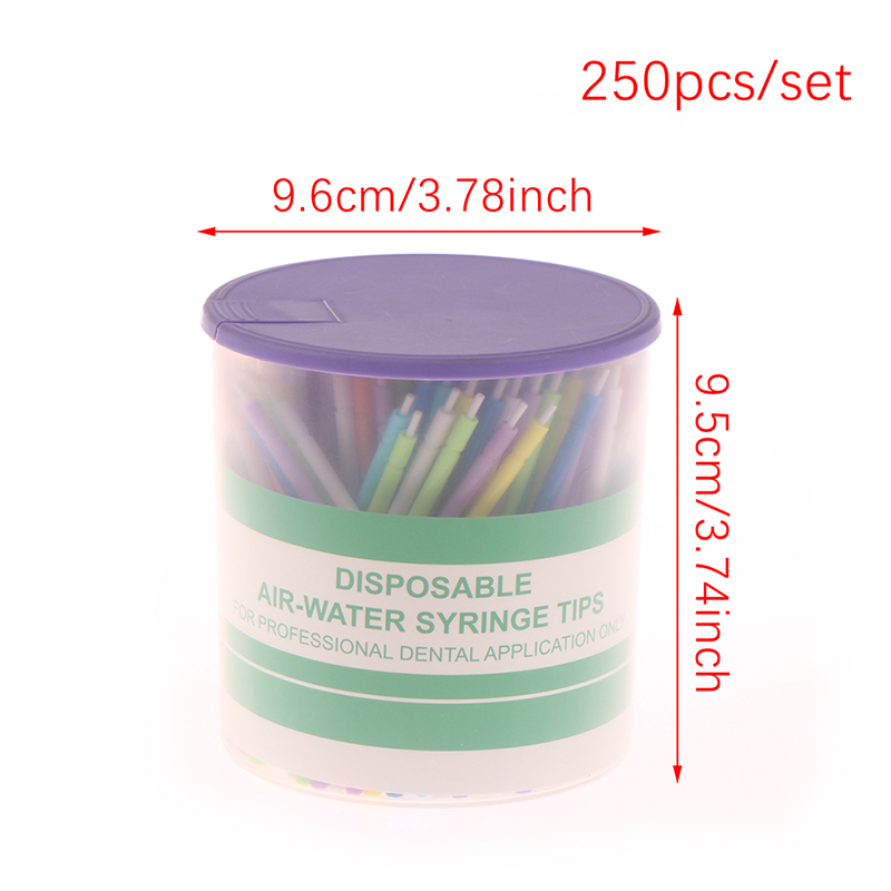 DENTAL 3-WAY AIR Water Syringe Disposable Spray Tips Triple Nozzles ...