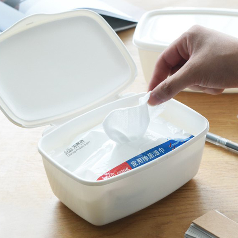 Wet Tissue Box Wet Wipes Dispenser Portable Tissue Box Storage Box ...