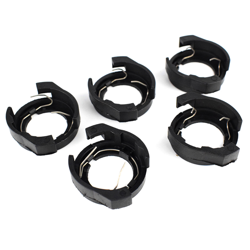 1Pair H7 Led Headlight Bulb Base Replacement Holder For Alfa Romeo VW Passat b6