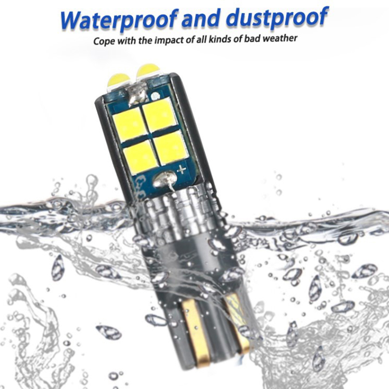 2 pz T10 W5W Cupola di lettura interna auto lampada marcatore luce auto cuneo parcheggio B MG