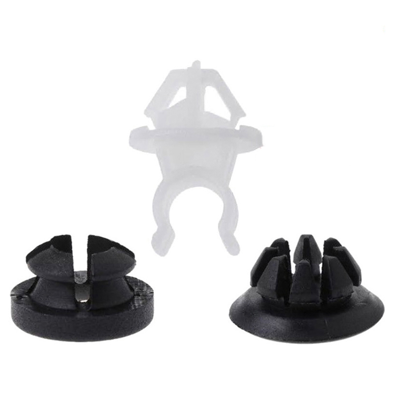 1 Set Car Hood Support Prop Rod Holder Clips Replaceable Fastener Decor Clamps