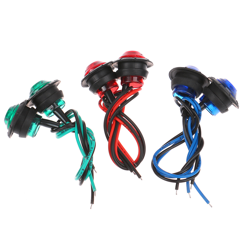 10x Rotondi Barca Marina Militare LED Ponte Cabina Cortesia Luce Potena Potenzia MG