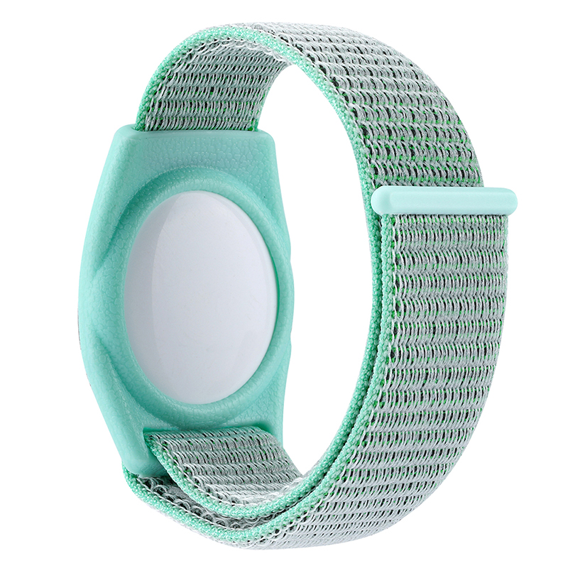 GPS Tracker Case For Apple Airtags Anti-Lost Protective Case With Nylon Bracelet