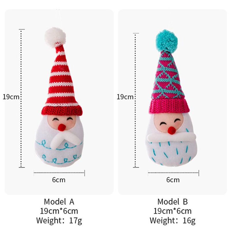 Gnomi di Natale Unning Ornamenti Decorativo Cartoon Old Man Doll  Pe